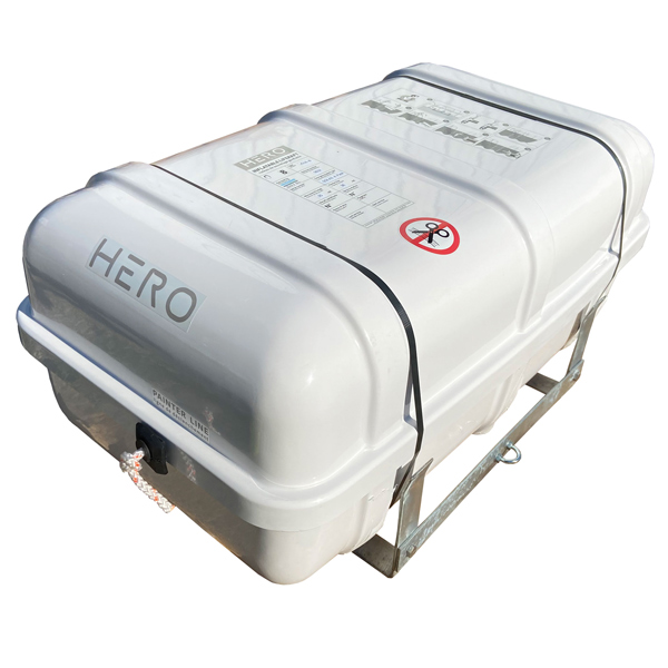 HERO Flottar YACHT SOLAS A kompakt i container, 12 pers - Nautec